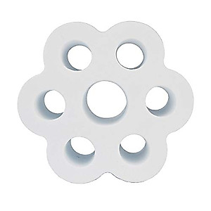 Koelin Cup Turner Foam - 4 Pieces Cup Turner Accessories fit 20 30 oz Tumbler for 1.05 inch PVC Pipe High Density Foam The Partner for Cup Spinner Machine 3/4 inch Wand