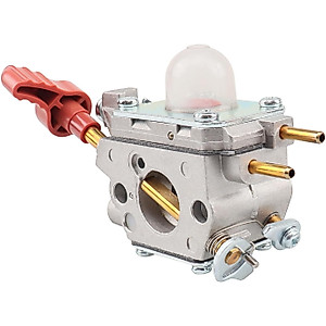 Hippotech 753-06288 Carburetor Replacement for Craftsman 27cc Gas String Trimme WeedEater MTD Troy bilt 751-15112 751-15112A 753-08984 ZAMA C1U-P27 TB2044XP Carb with Air Filter Cover Tune Up Kit