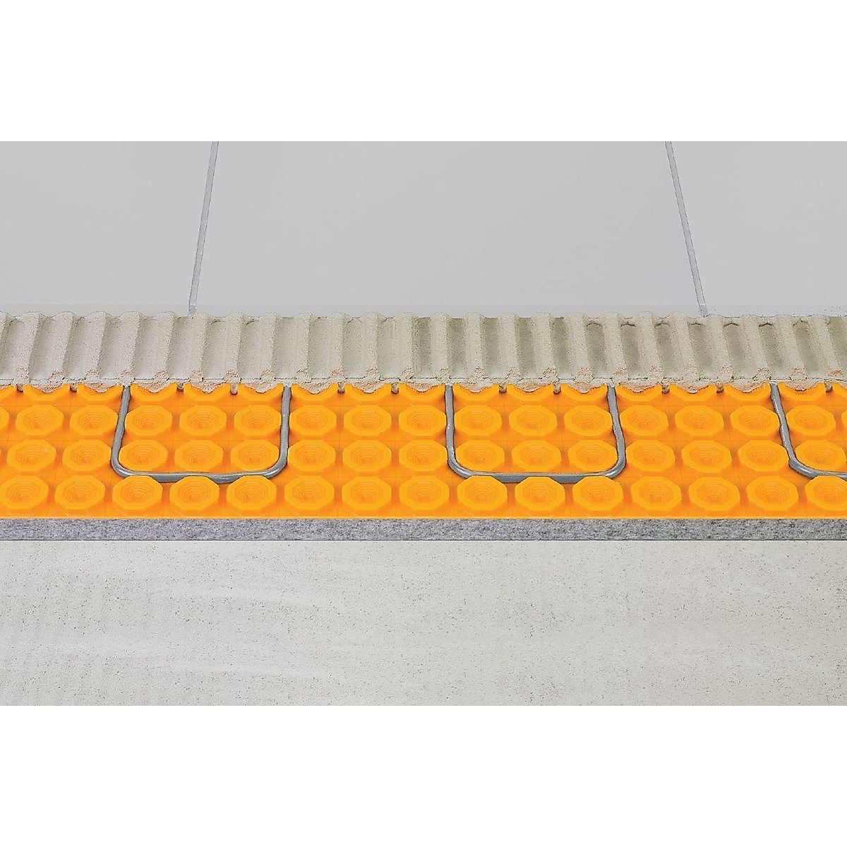 ARDEX FLEXBONE - Radiant Electric Floor Heating System 68 Sq Ft 240V with UH930 WiFi Smart Programmable Thermostat, DUO Heat Uncoupling Membrane, Underfloor Cable Kit, Safe Installation Tools