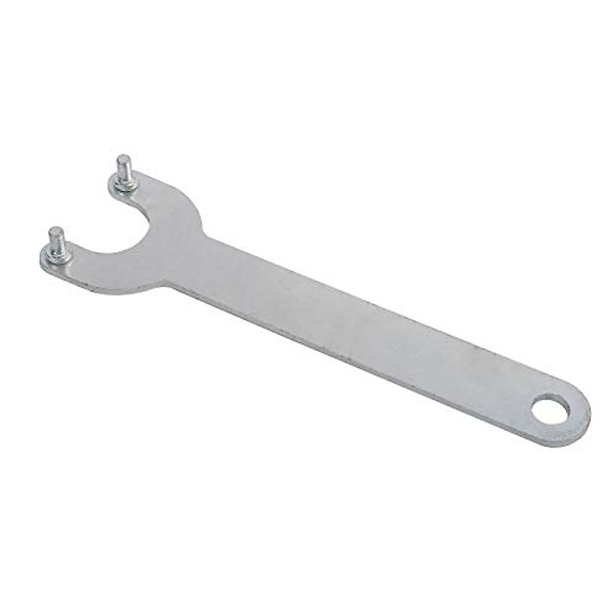 WerkWeit Grinder Angle Spanner Wrench Flange Nut Kit, 1PCS Angle Grinder Flange Wrench and 6PCS Flange Nuts, Compatible with Dewalt Bosch Black Decker Ryobi Makita(4.5" 5" 5/8-11)