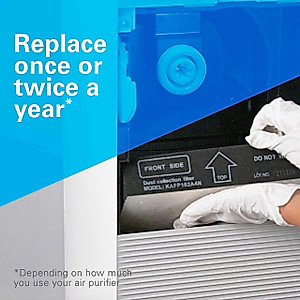 Daikin HEPA Filter, Air Purifier Filter Replacement, Air Purifiers Filter, Removes 99.97% of particles as small as 0.1 microns, Including Pet Dander, Hair, and Dust