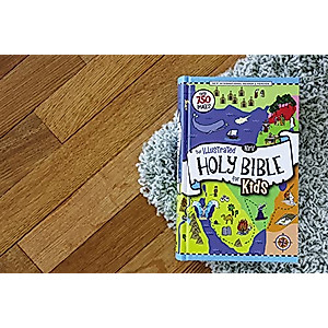 NIrV, The Illustrated Holy Bible for Kids, Hardcover, Full Color, Comfort Print: Over 750 Images