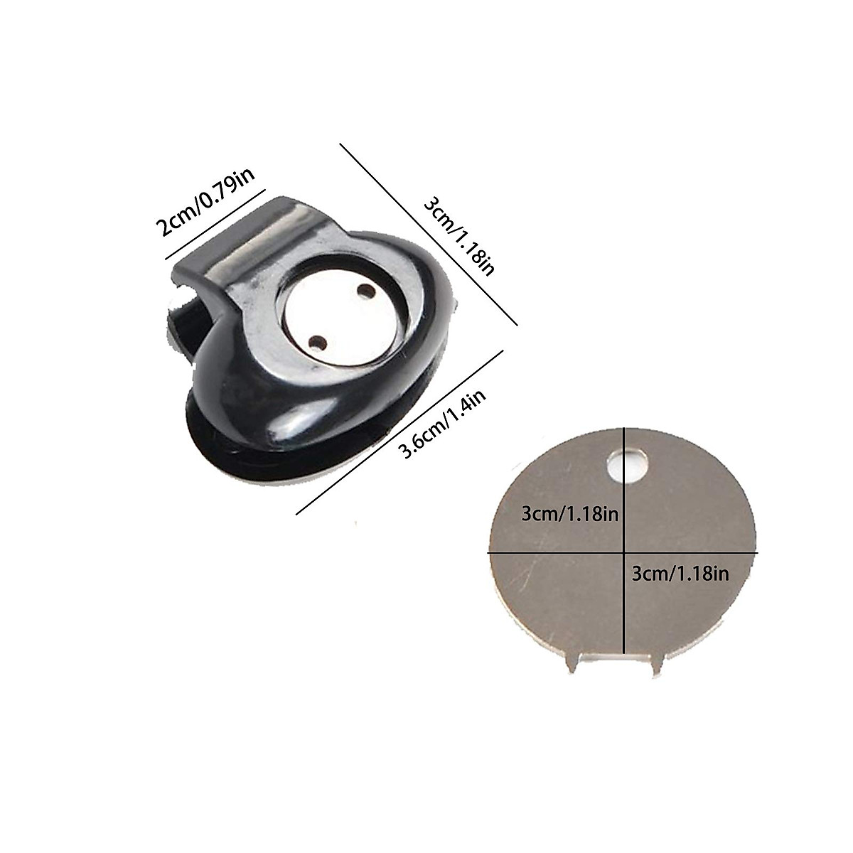 Teenidea Set of 10 Alike Trigger Lock, Finger Trigger Lock, Safety Universal Firearms Pistol Gun Locks Fit Most Handguns and Rifles