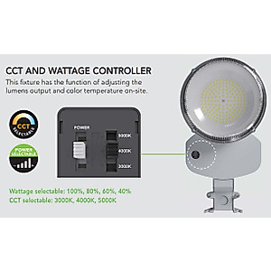 LED Dusk to Dawn Area Light - 120 Watt - 15,000 Lumens! - Perfect for use as an LED Yard Light, LED Area Light or LED Security Light