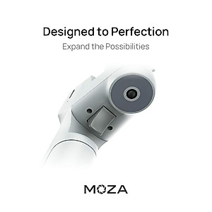 MOZA Mini MX Gimbal Stabilizer 3-Axis Mobile Handheld Stabilizer for Smartphone Small Palm Size Support iOS&Android Easy Start Filming with Max Payload 9.9OZ for Vlog YouTube Street Snapshot