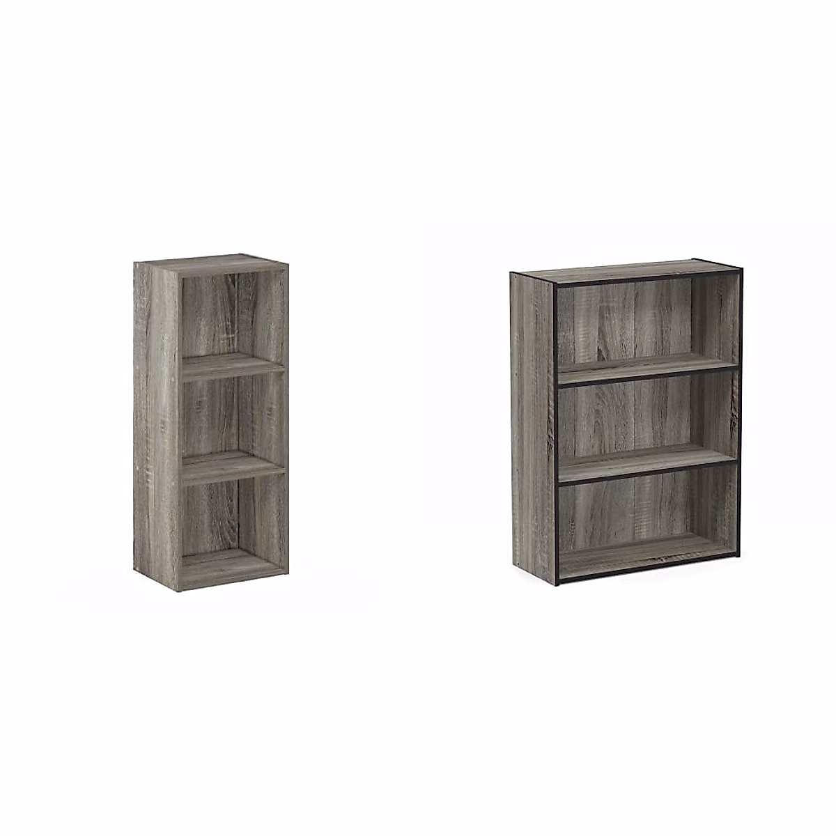 Furinno Bookcase and Storage Solutions (3-Tier and 3-Tier Open Shelf)
