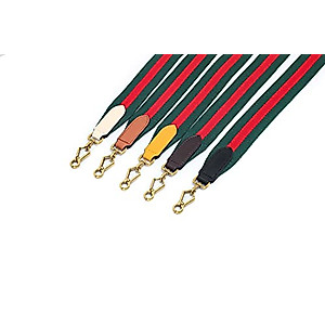 GOXTECH Wide Shoulder Strap Adjustable Replacement Crossbody Purse Handbag (Brown)