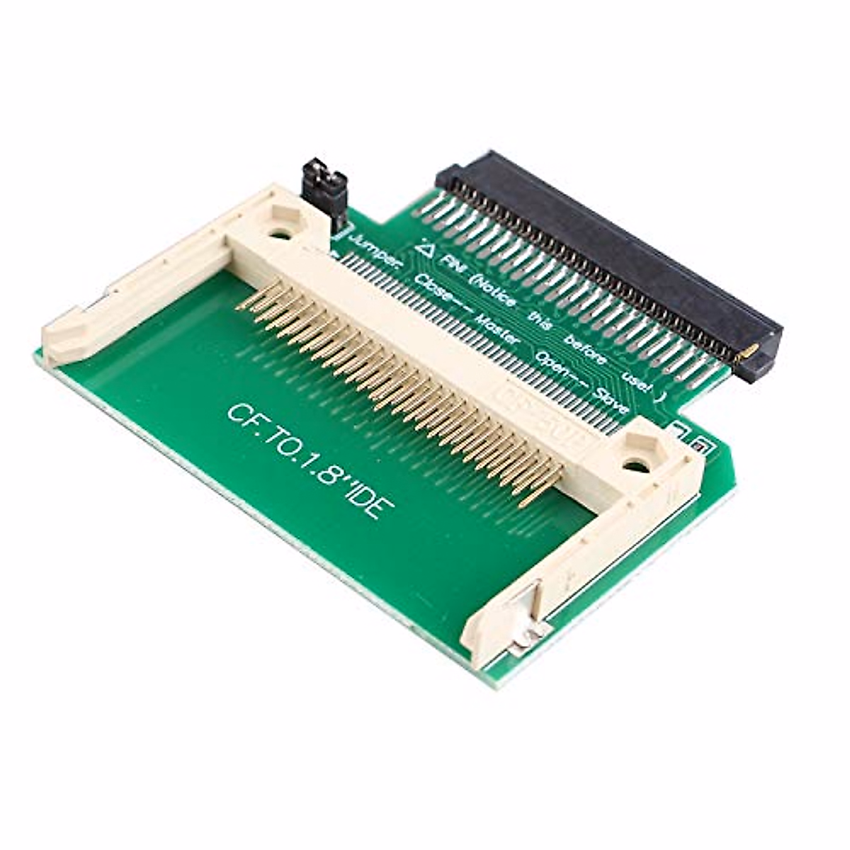 Futheda CF Compact Flash Merory Card to 50pin 1.8 inch Female IDE Bootable Hard Disk Drive SSD Converter Adapter Replacement Compatible with Toshiba