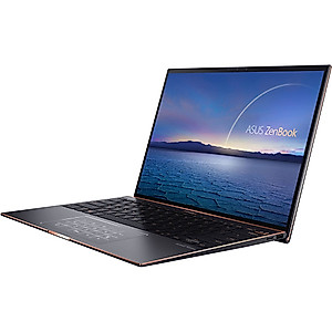 ASUS ZenBook S Ultra Slim Laptop, 13.9" 3300x2200 3:2 500nits Touch, Intel Evo Core i7-1165G7, 16GB RAM, 1TB SSD, Thunderbolt 4, TPM, Windows 10 Pro, AI Noise-Cancellation, Jade Black, UX393EA-XB77T