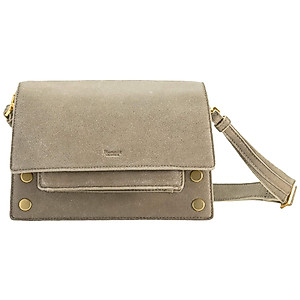 Hammitt AJ Small Crossbody Pewter/Brushed Gold One Size