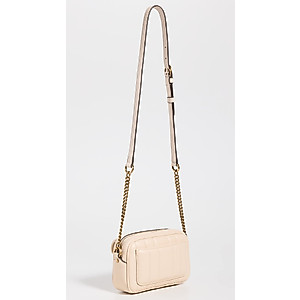 Tory Burch Women's Kira Mini Camera Bag, Brie, Off White, One Size