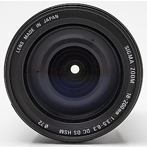 Sigma 18-200mm F3.5-6.3 II DC OS HSM Lens for Canon SLR Camera (OLD MODEL)