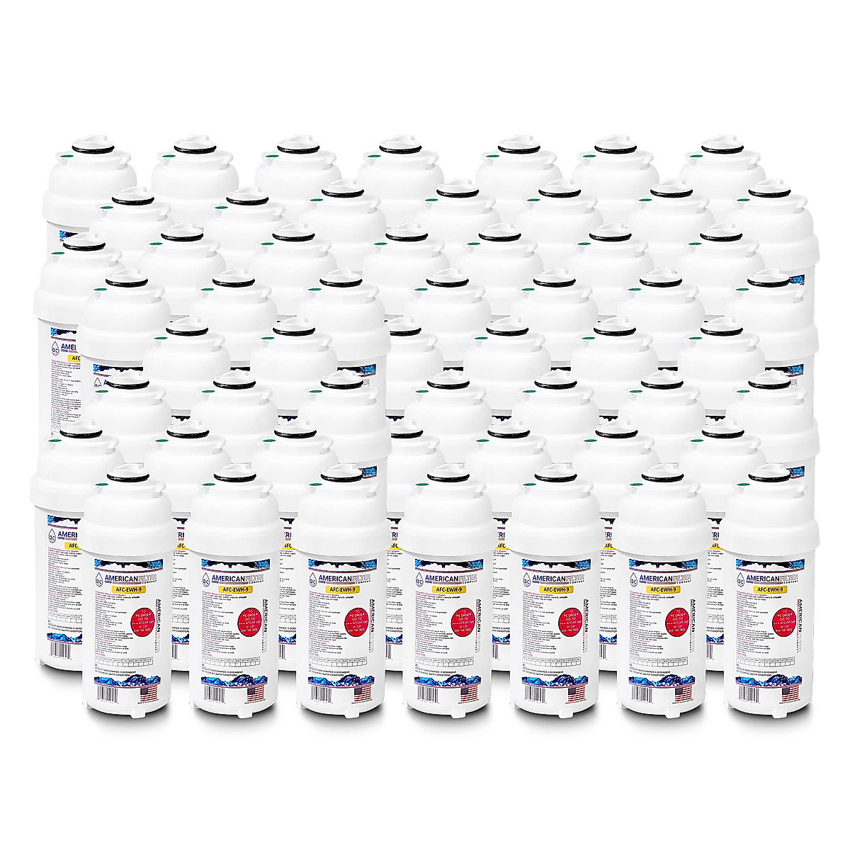AFC Brand, water filter, Model # AFC-EWH-9, Compatible with HTHBHACG8BLSS-NF,HTHBHACG8SS NF,HTHBHACG8SS-NF,HTVZ8BLPV WF - 48 Pack