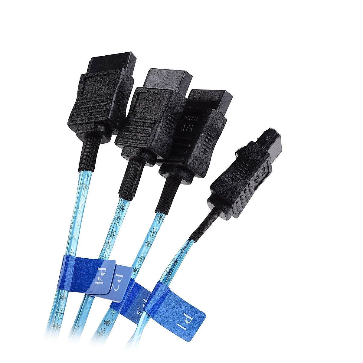 Cable Matters Internal Mini SAS to SATA Reverse Breakout Cable (SFF-8087 to SATA) 1.6 Feet