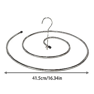 2Pack Spiral Shaped Drying Rack Laundry Hanger Spiral Bed Sheet Rack Rotating Clothes Spiral Drying Rack Hanger Laundry Stand Hanger for Bed Sheet Clothes Towel