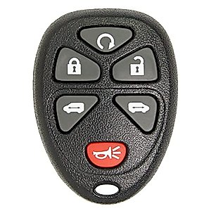 Keyless2Go Replacement for Remote Keyless Entry Car Key Fob GM Vehicles KOBGT04A 15114376