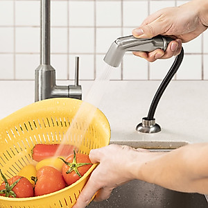 Sink Sprayer Replacement, Universal Kitchen sink Sprayer,Houtingmaan Sink Sprayer Head, Kitchen Sink Side Sprayer Head, Faucet Sprayer Head Brushed Nickel