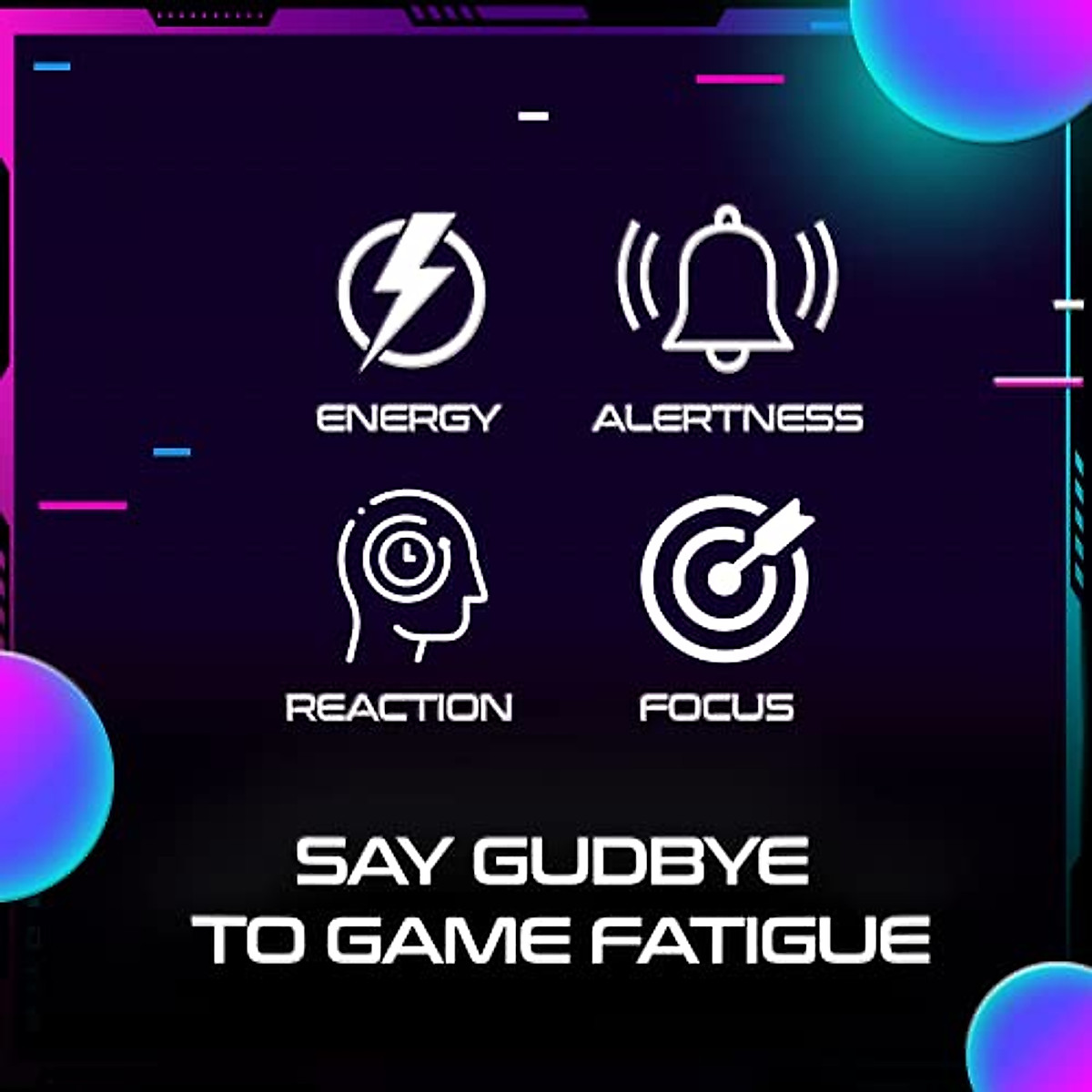 GIT GUD® Gaming Vapor Inhaler | Energy + Focus Amplifier for Esports Athlete Gamer | Stimulating Aromatherapy Scent | Portable Pre Workout Performance Disposable | Banana Royale (4 Pack)