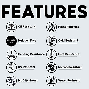 BEST CONNECTIONS 16 Gauge Automotive Primary Wire (100ft Each – 6 Color Bundle Set) | Ideal for Trailer, Speaker, and Lighting Circuits | Durable Primary/Remote, Power/Ground Electrical Wiring