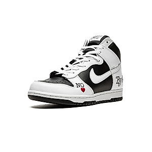 Nike Mens SB Dunk High DN3741 002 Supreme - by Any Means - White/Black - Size 8.5