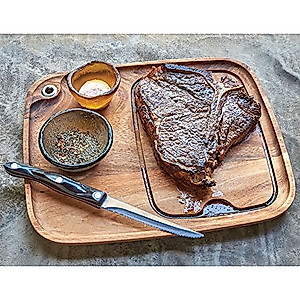 BBQ Fans Western W Branding Iron for Steak, Buns, Wood & Leather