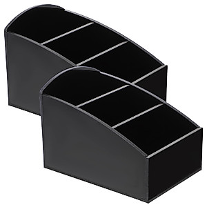 CALLARON Tea Bag Holder Organizer Tea Bag Rack Organizer 2pcs Coffee Pod Storage Box Acrylic Tea Bag Tea Bag Display Bar Accessories
