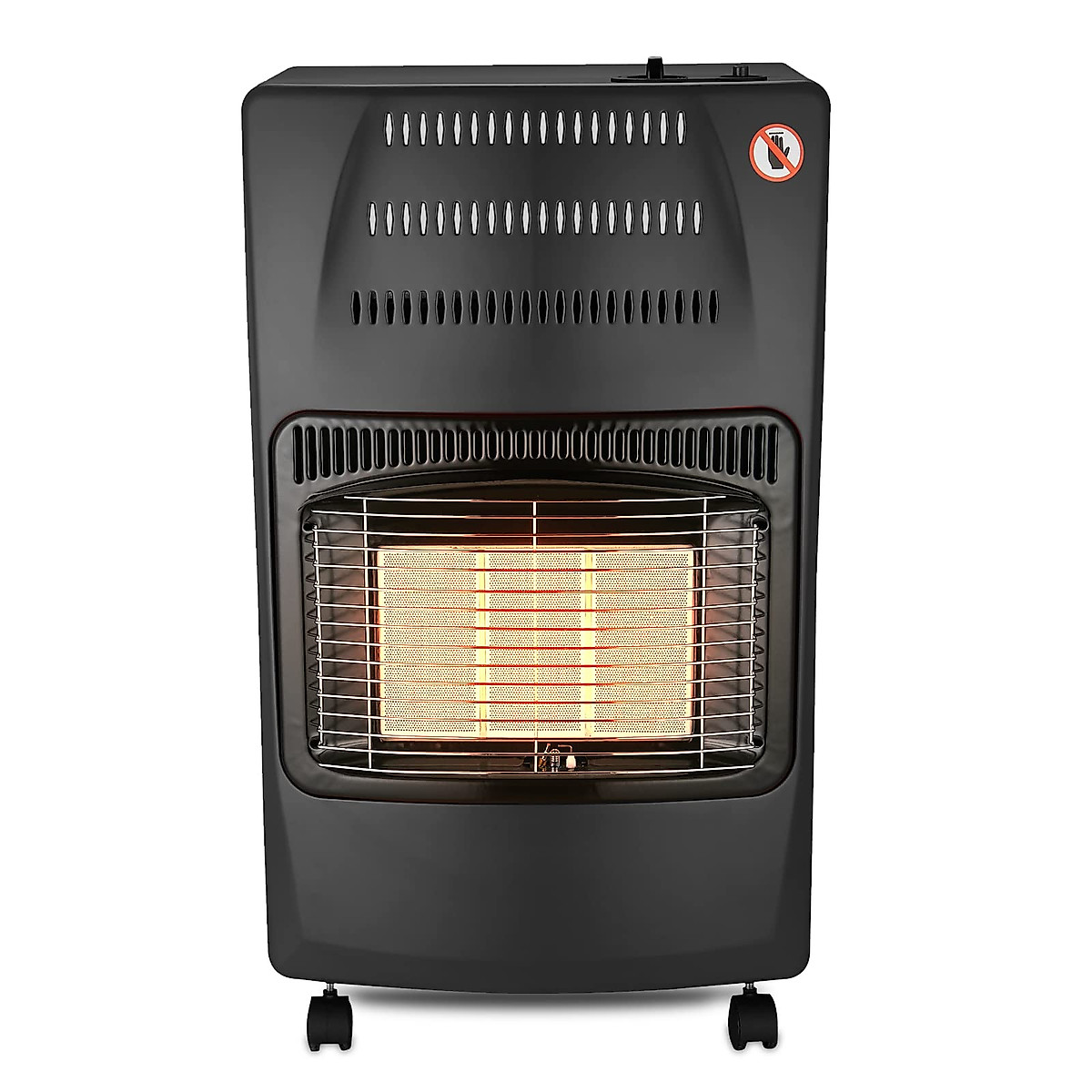 Vivicreate Patio Heater, Gas Heater, Propane Gas Heater, Outdoor Heater, Garage Heater, Work Heater (Black)