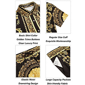 JoZorro Hawaiian Shirt Sets Camisa Negra Para Hombre 70s Outfits for Men Mens Tracksuit Camisa Para Hombre Camisas Para Hombres Camisa Blanca Para Hombre Camisas De Vestir Para Hombres