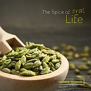 Bentodent Natural Toothpaste for Entire Family Incl Kids - (Cardamom)