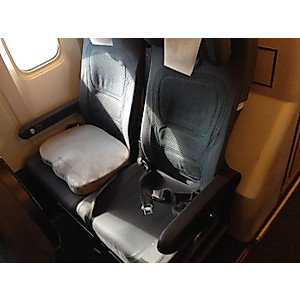 Memory Foam Seat Cushion. Orthopedic Car Seat Cushions to Raise Height - Office Chair Comfort Cushion - Seat Foam Pad for Low Back Pain