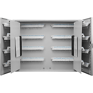 Barska Key Lock Key Cabinet Lock Box with Numbered Hooks and Tags - 480 Position - White Tags