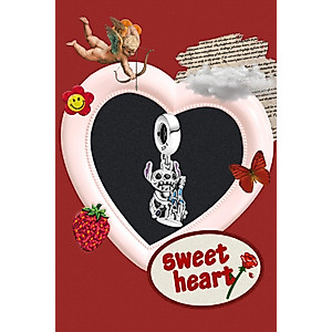 BEEUVIP Stitch Magic castle Dangle Charm 925 Sterling Silver Openwork Bead for Charm Bracelets and Necklaces, Birthday Mothers Day Jewelry Gifts Women