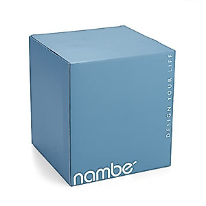 Nambe - Home Decor Collection - Pineapple Canister with Lid - Measures at 4.5" x 4.5" x 8" - Made with Nambe Alloy - Designed by Karim Rashid