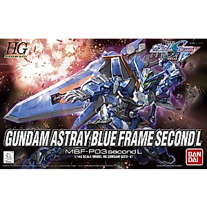 Bandai Hobby #57 HG Gundam Astray Blue Frame Second L Model Kit, 1/144 Scale