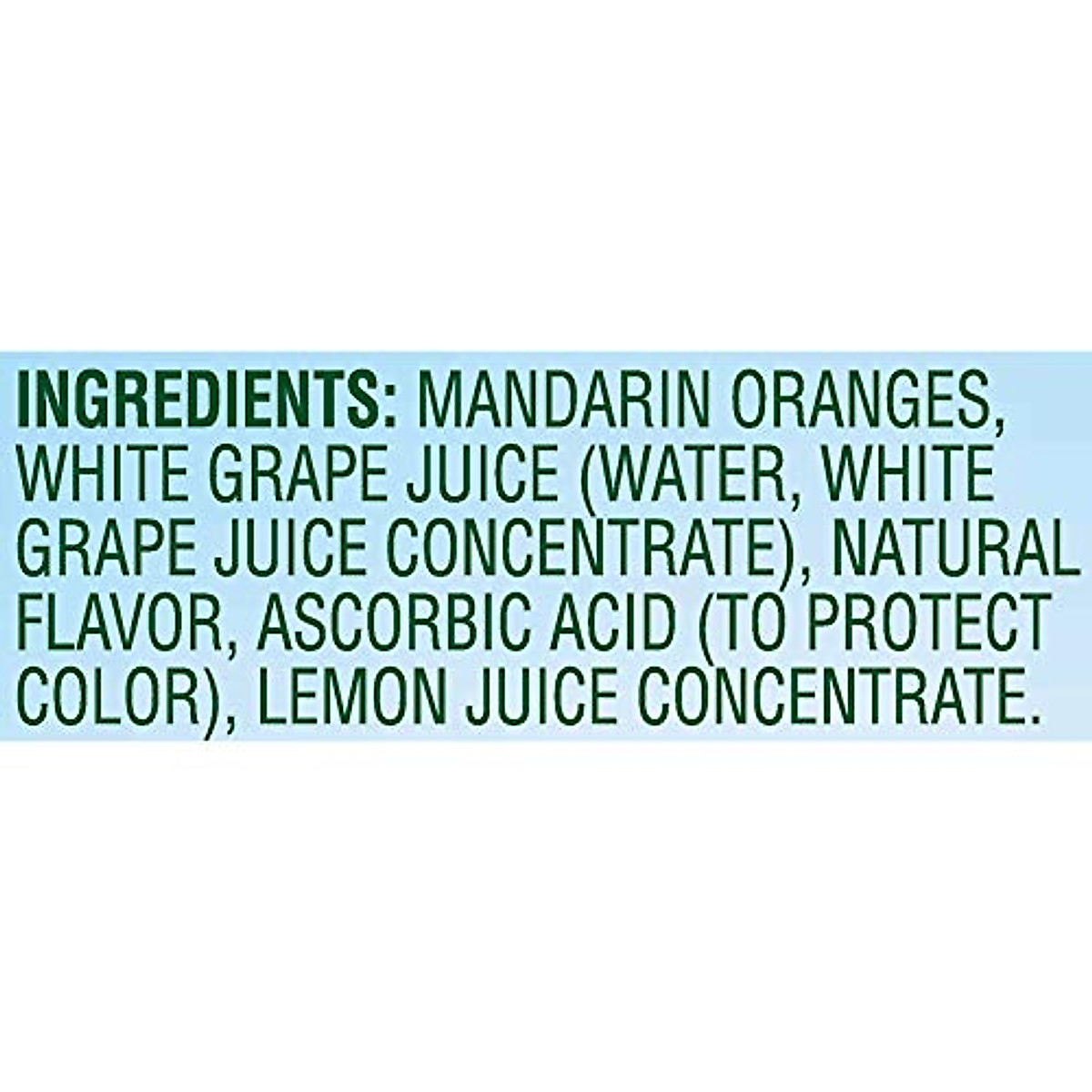 Del Monte Mandarin Orange in 100% Juice Snack Cups, 4-Ounce Cups (Pack of 12)