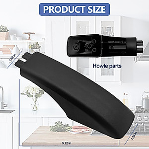 WB07X10034 2 Pack Oven Handle end caps Replacement Fits GE General Electric Stove Oven Door Handle Replaces AP3623187, 242863, AH229187, EAP229187,