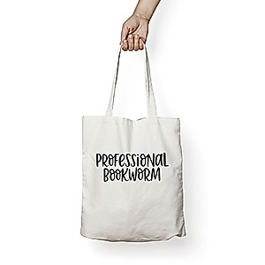 MY WORKOUT IS READING IN BED - Book Lovers Canvas Tote Bag- Ideal Book Related Gift! Literary Readers Gift for your favorite bookworm, friend – man or woman!