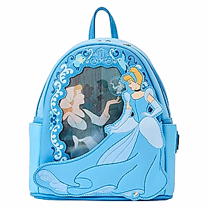 Loungefly Disney Cinderella Lenticular Princess Series Mini Backpack