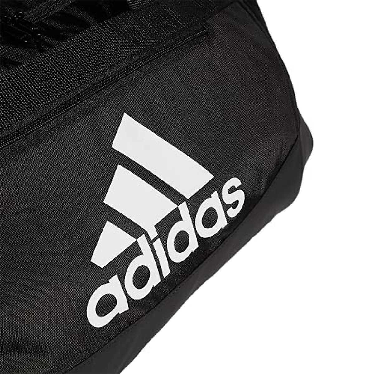 adidas Unisex adult Defender 4 Medium Duffel Bag, Black/White, One Size
