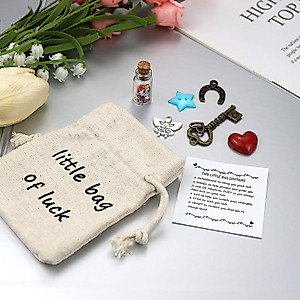 LUOKIFUR Good Luck Meaning Small Bag Accessory Gift Lucky Souvenir Friendship/Miss You Gift Good Luck in Examination positivity gift (good luck)