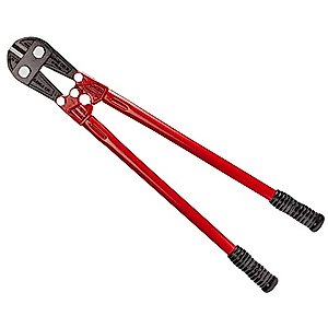 KANCA Bolt Cutter BC-7, Drop-Forged Metal Cutter and Steel Cutter, 18'' INCH Cutting Capacity 7 MM, Hand Tools & Home Improvement, Heavy Duty Cutter, Red Colour