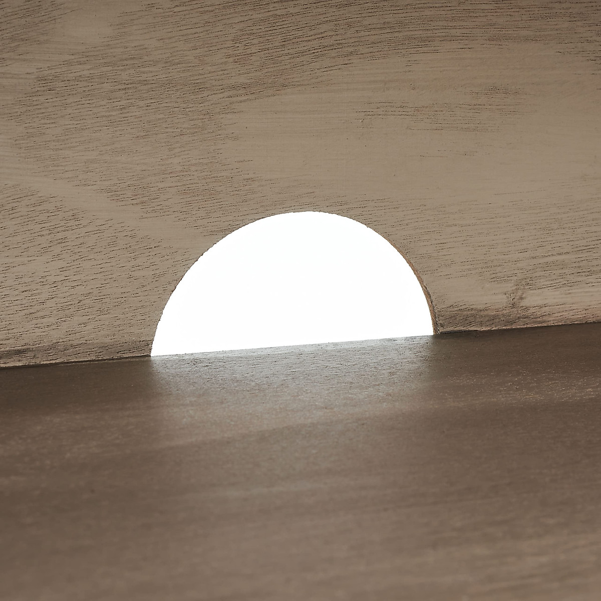 SAFAVIEH Home Collection Tate Greige 2-Door 1-Shelf Entertainment Media Stand up to 55" Flatscreen TV