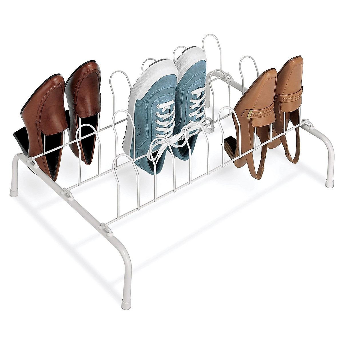 Whitmor Floor Shoe Rack-9 Pair