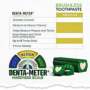 Ark Naturals Brushless Toothpaste, Dog Dental Chews for Small Breeds, Freshens Breath, Helps Reduce Plaque & Tartar, 12oz, 1 Pack