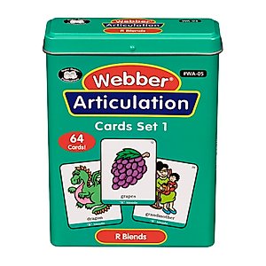 Super Duper Publications | Articulation R Blends Fun Deck | Vocabulary and Language Development Flash Cards | Educational Learning Materials for Children