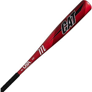 Marucci CAT -10 USA Baseball Senior League Bat, 2 1/2" Barrel, 27" / 17 oz