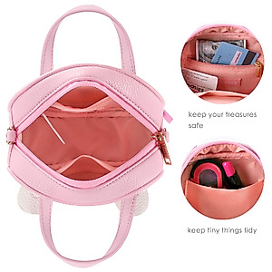 mibasies Toddler Purse for Little Girls Handbags Kids Age 3-8 Bunny purse