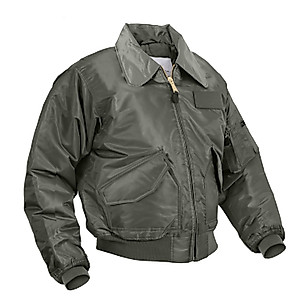 Rothco Cwu-45P Flight Jacket-Sage, Large