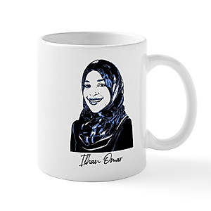 CafePress Ilhan Omar Ceramic Coffee Mug, Tea Cup 11 oz