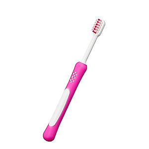 Japan Pigeon Baby Training Toothbrush Set Step 4 (For 16 Month+ and Up) Pink